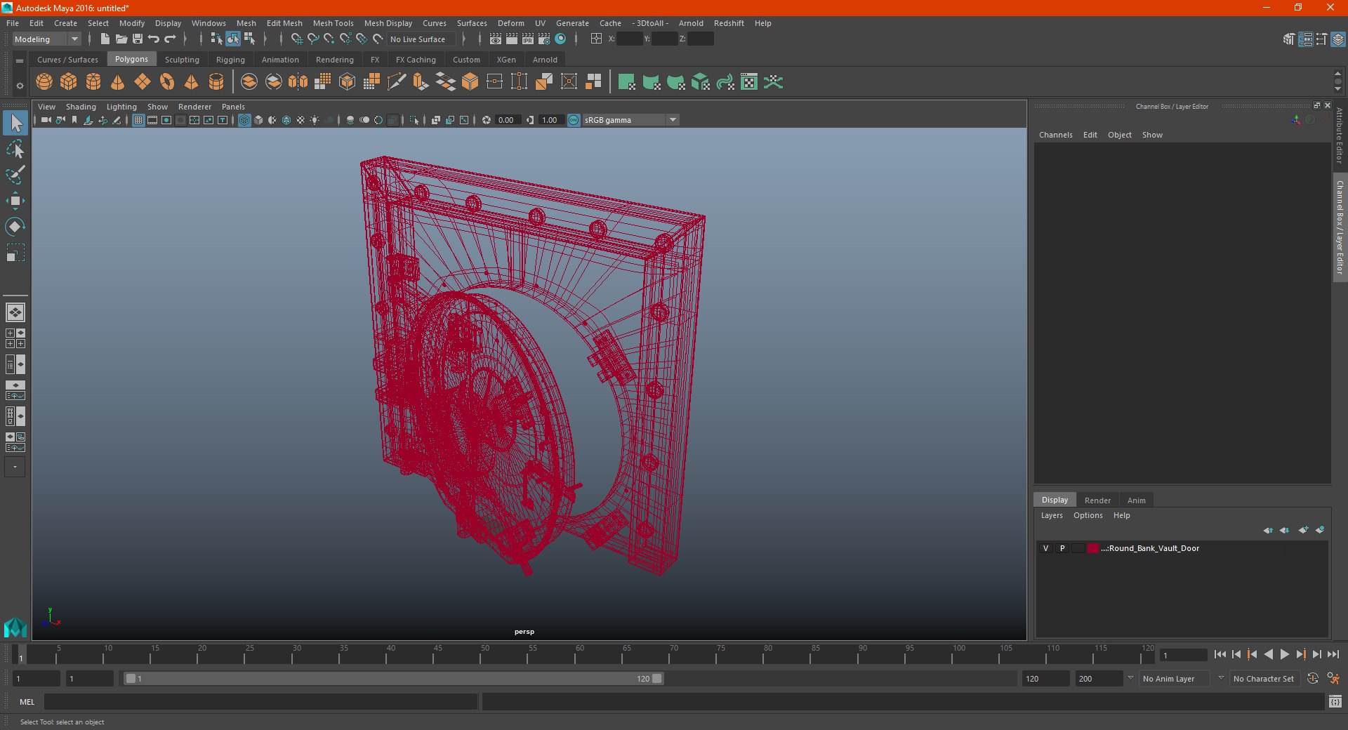 3D Antique Round Bank Vault Door Model - TurboSquid 1848638