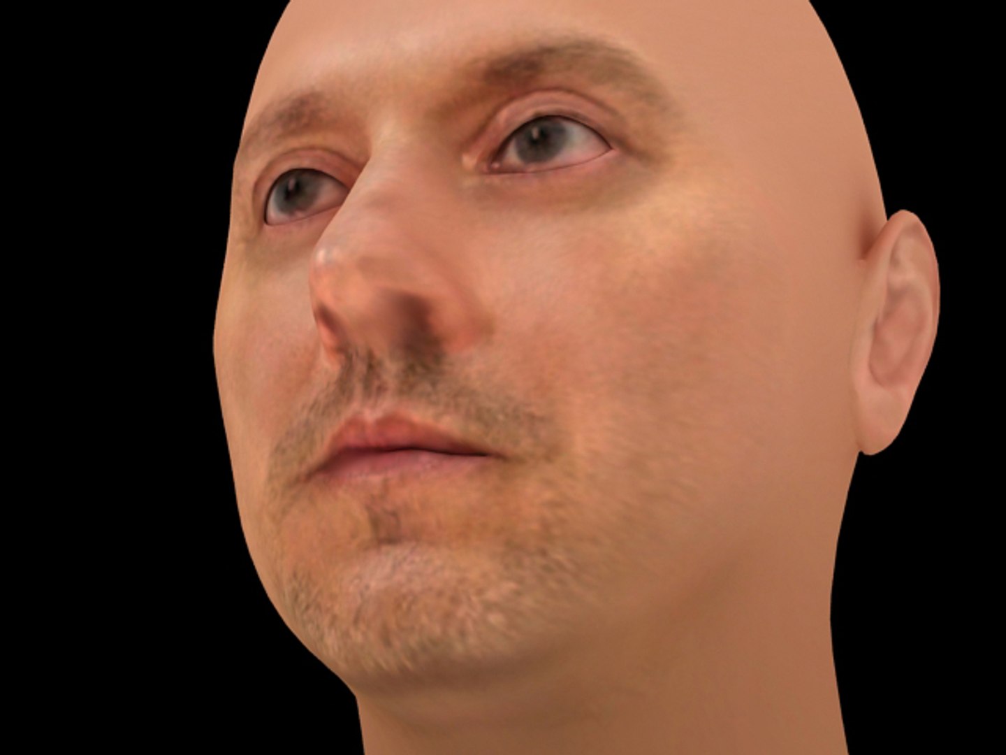 benjamin ben linus head tv 3d model