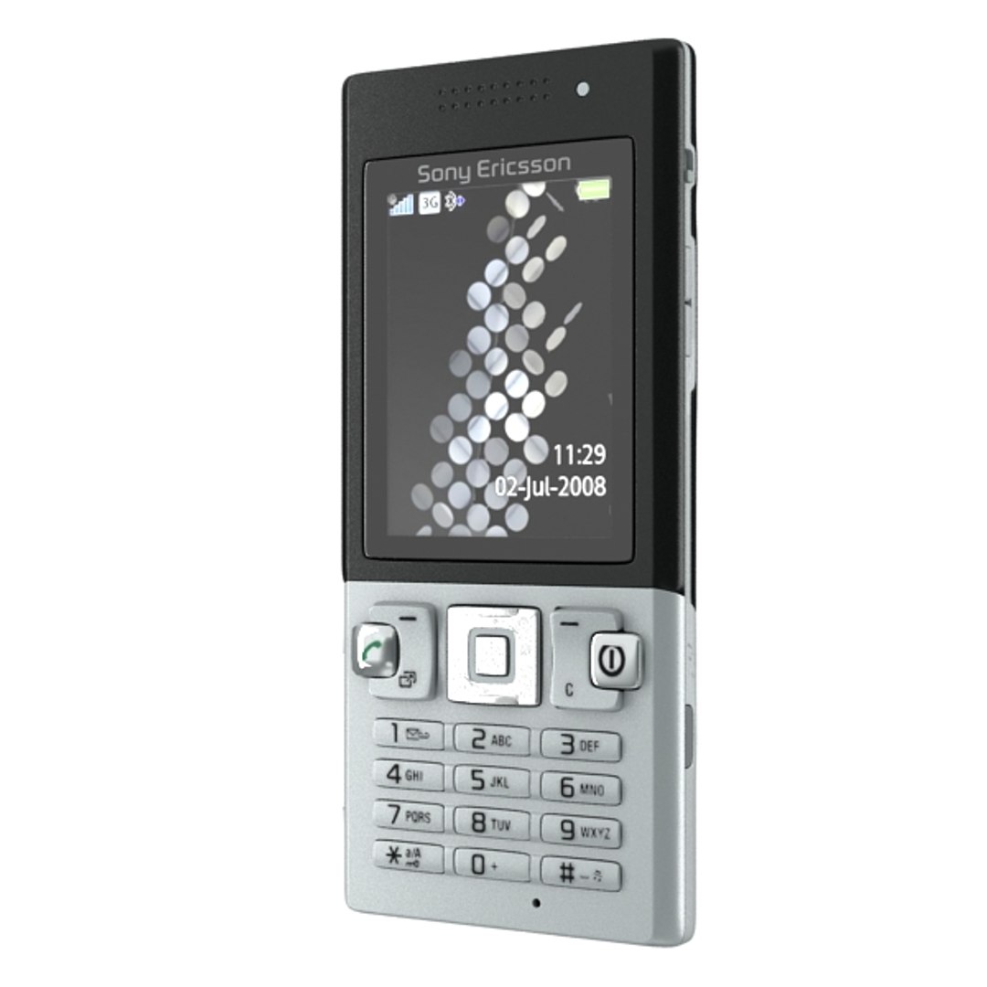 Sony Ericsson T700 3d Max