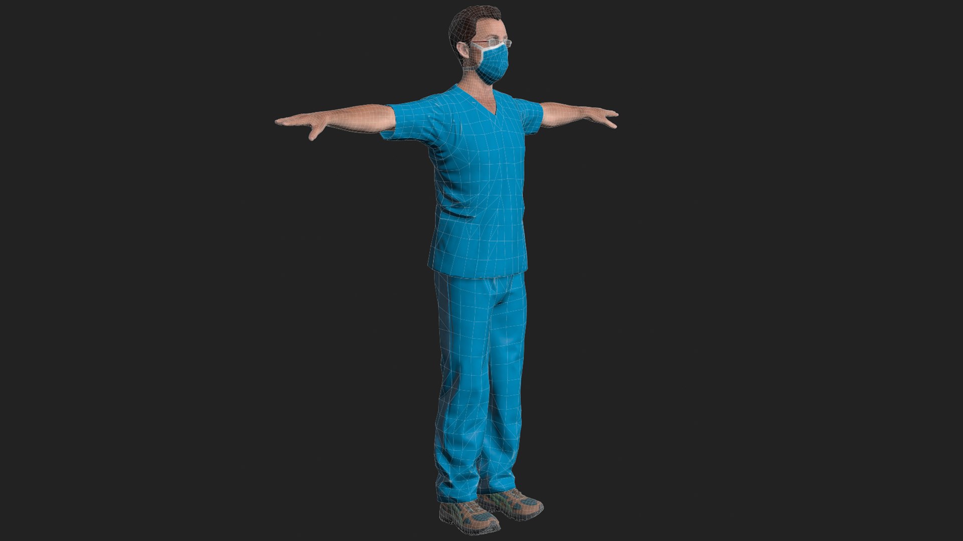 3D Doctor Male Model - TurboSquid 1662650