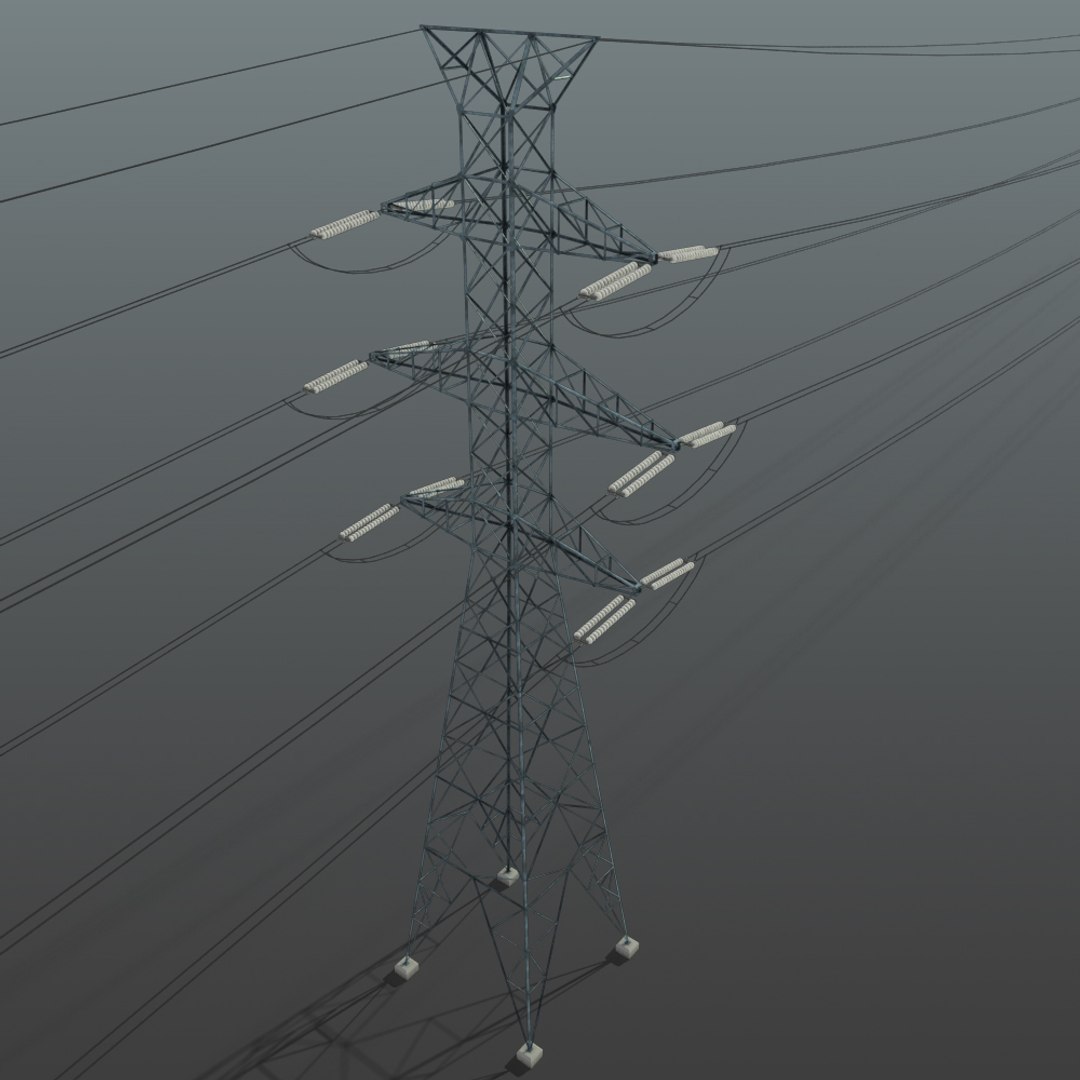 3d Model Power Tower