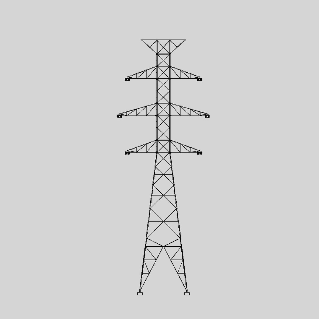 3d Model Power Tower