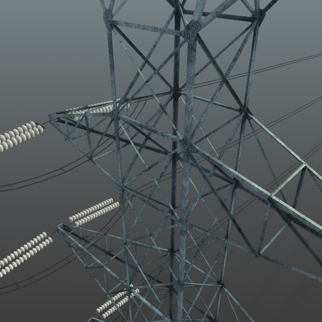 3d Model Power Tower