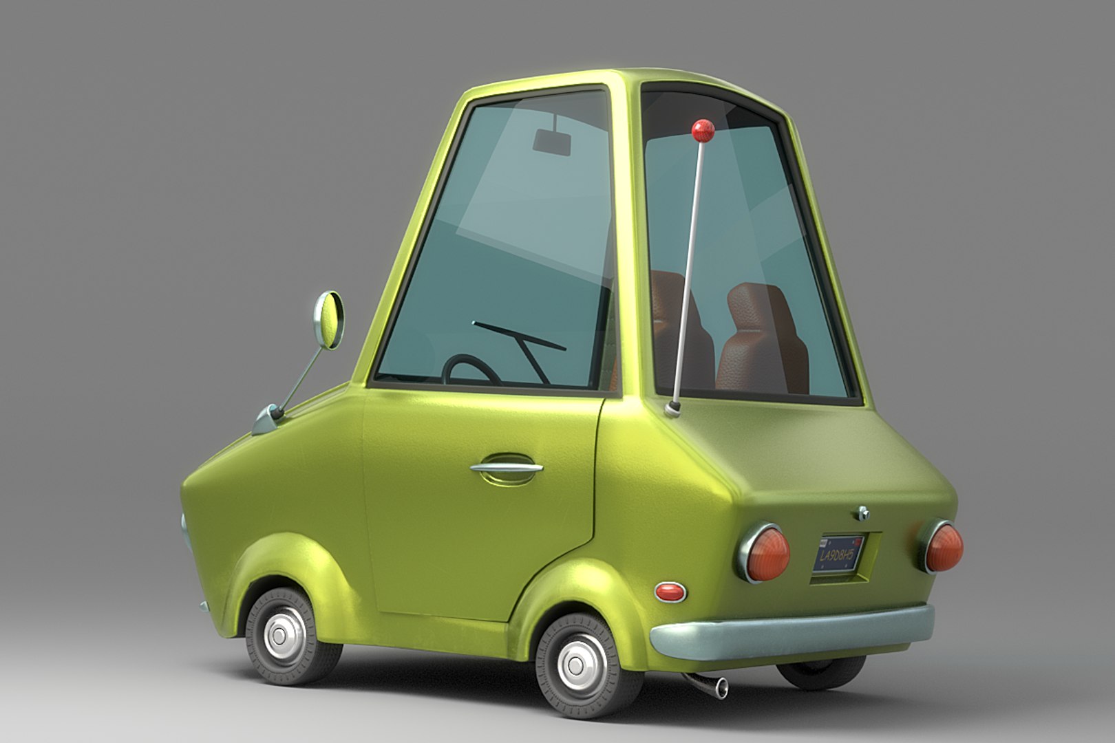 3D Cartoon Car Collection V1 Model - TurboSquid 1750598