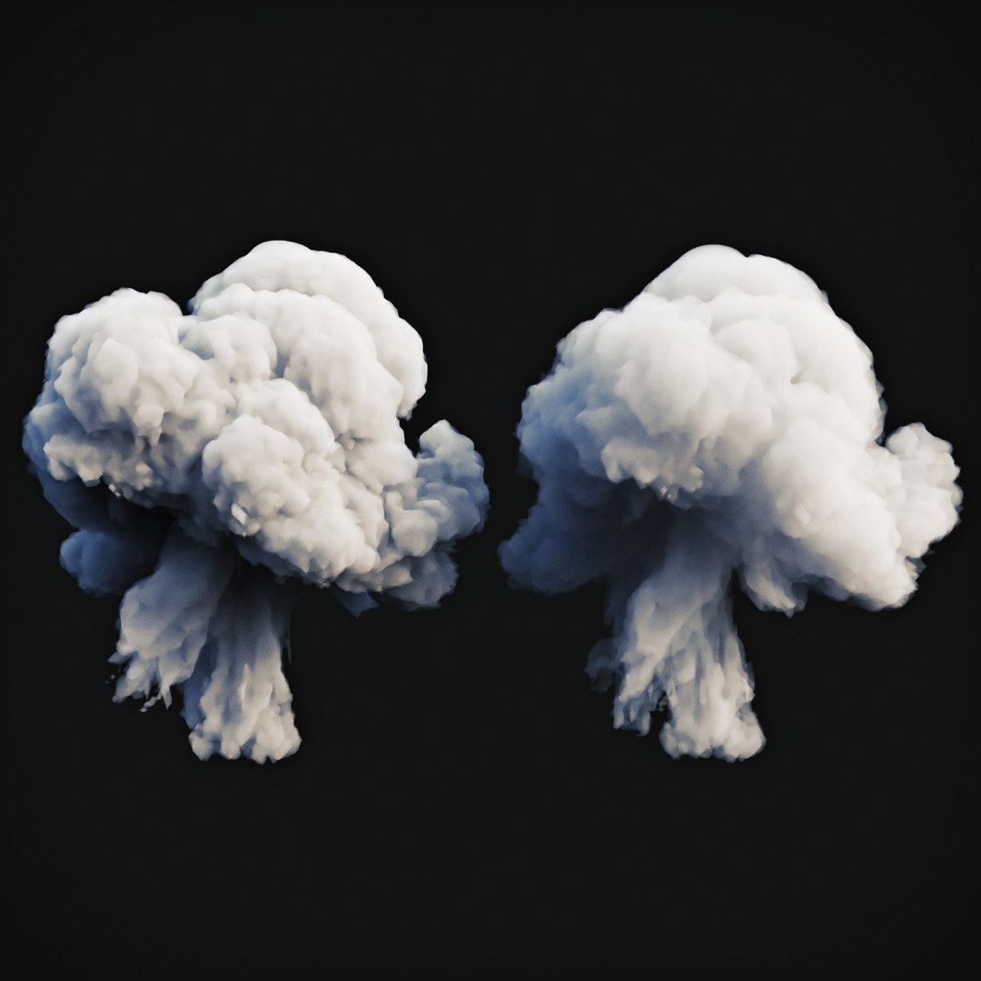 Smoke Explosion 5 Model - TurboSquid 1443577