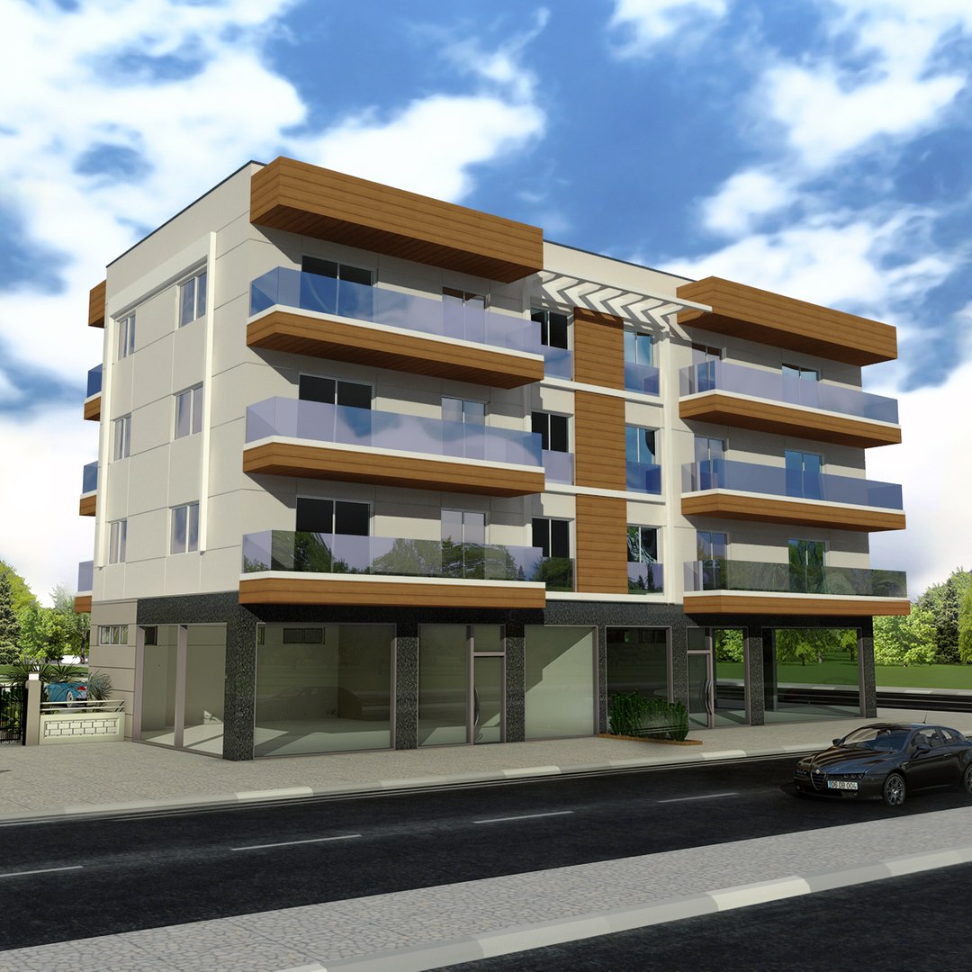 Max Apartment Building 2 City