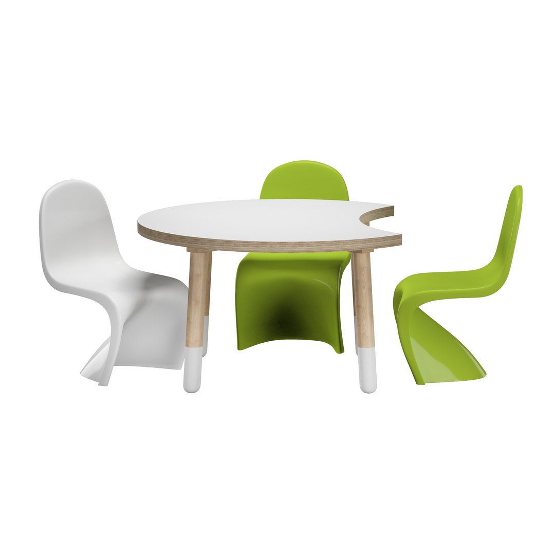 Table Choquette 3D - TurboSquid 1985010