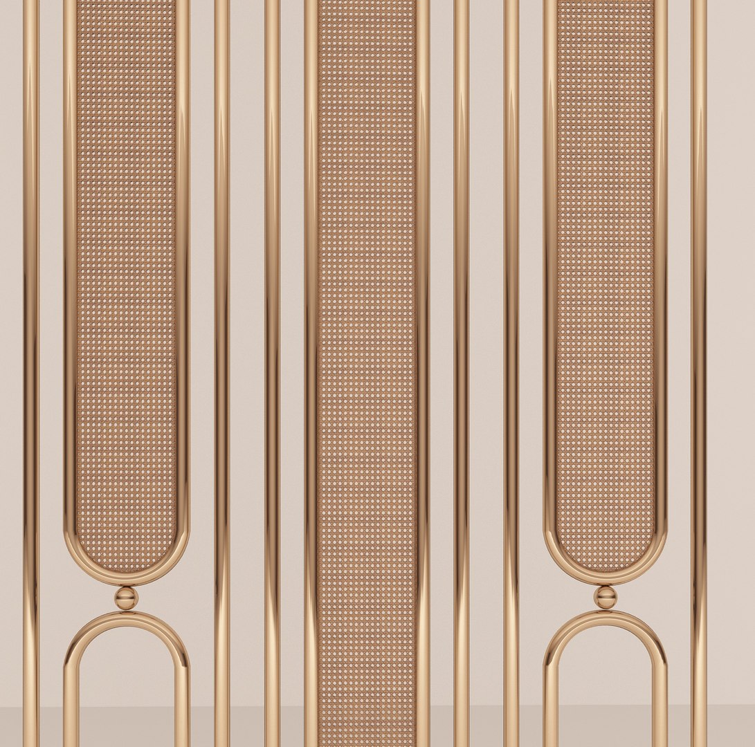 Rattan Seperator 3D Model - TurboSquid 1842328