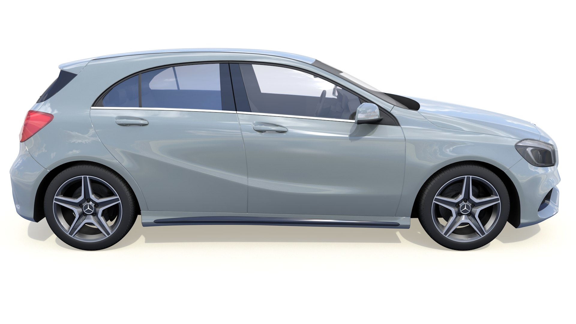 3D Mercedes-Benz A-Class Model - TurboSquid 2142792