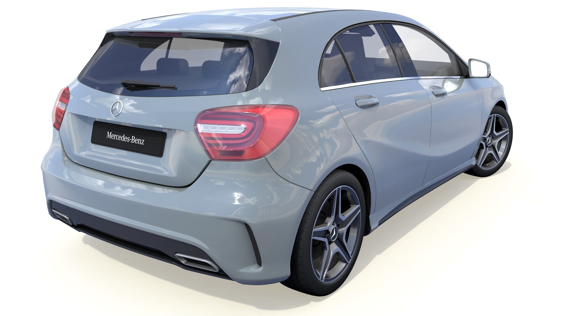 3D Mercedes-Benz A-Class Model - TurboSquid 2142792