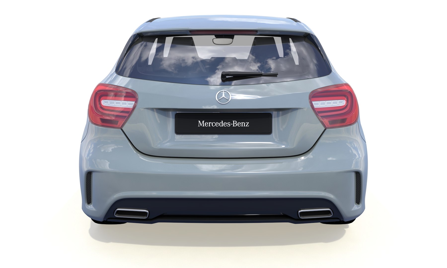 3D Mercedes-Benz A-Class model - TurboSquid 2142792