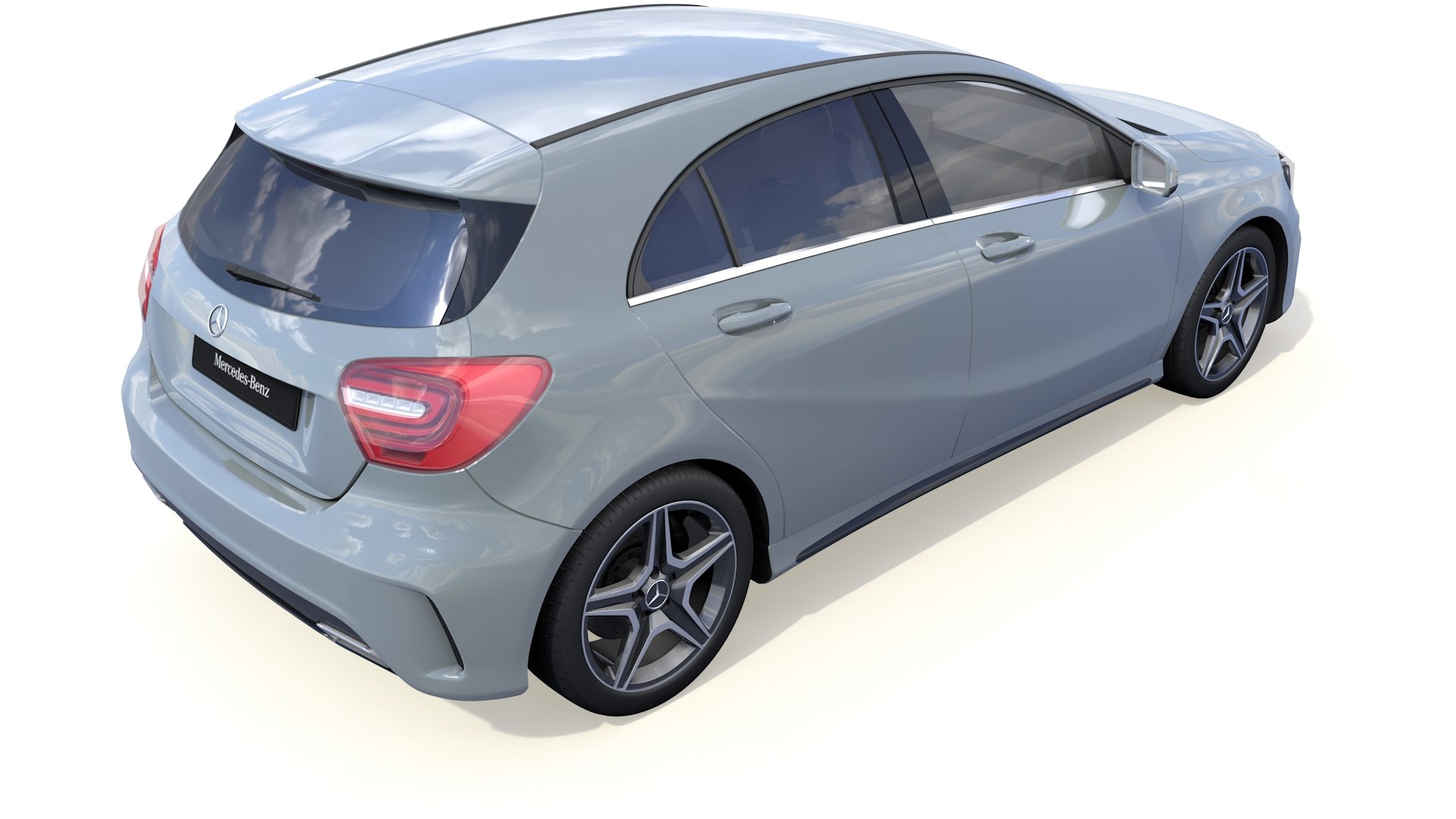 3D Mercedes-Benz A-Class Model - TurboSquid 2142792