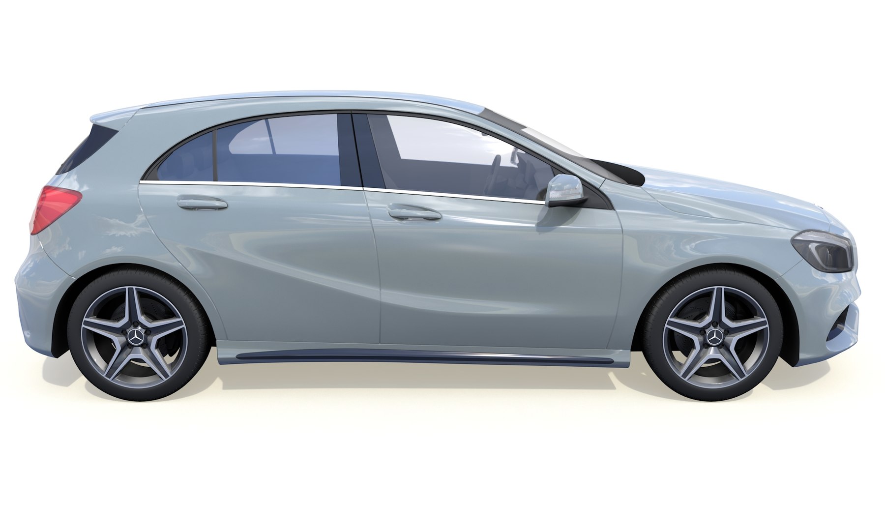 3D Mercedes-Benz A-Class model - TurboSquid 2142792