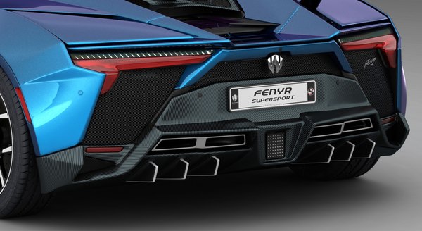 modelo 3d W Motors Fenyr Supersport 2018 (Interior bajo) - TurboSquid ...