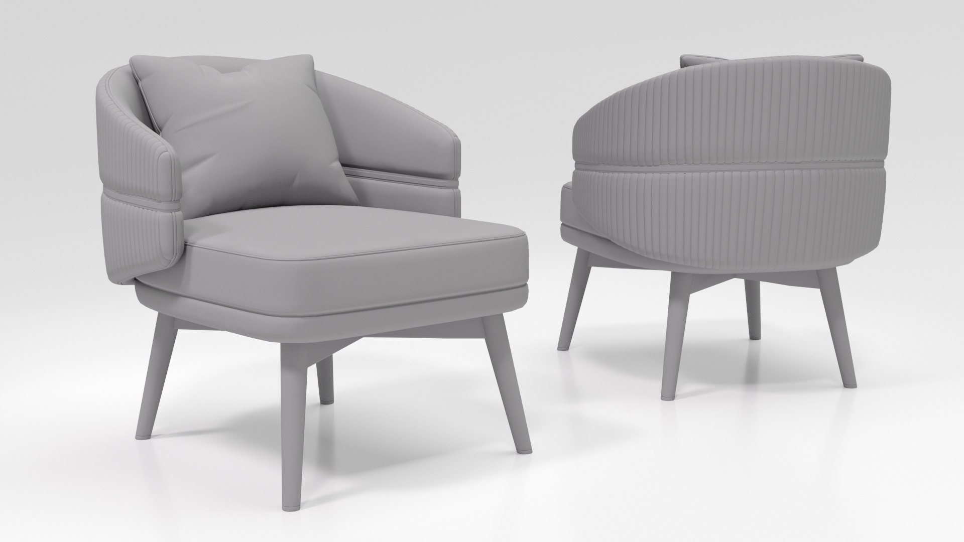 3D BILLY ARMCHAIR - TurboSquid 2136104