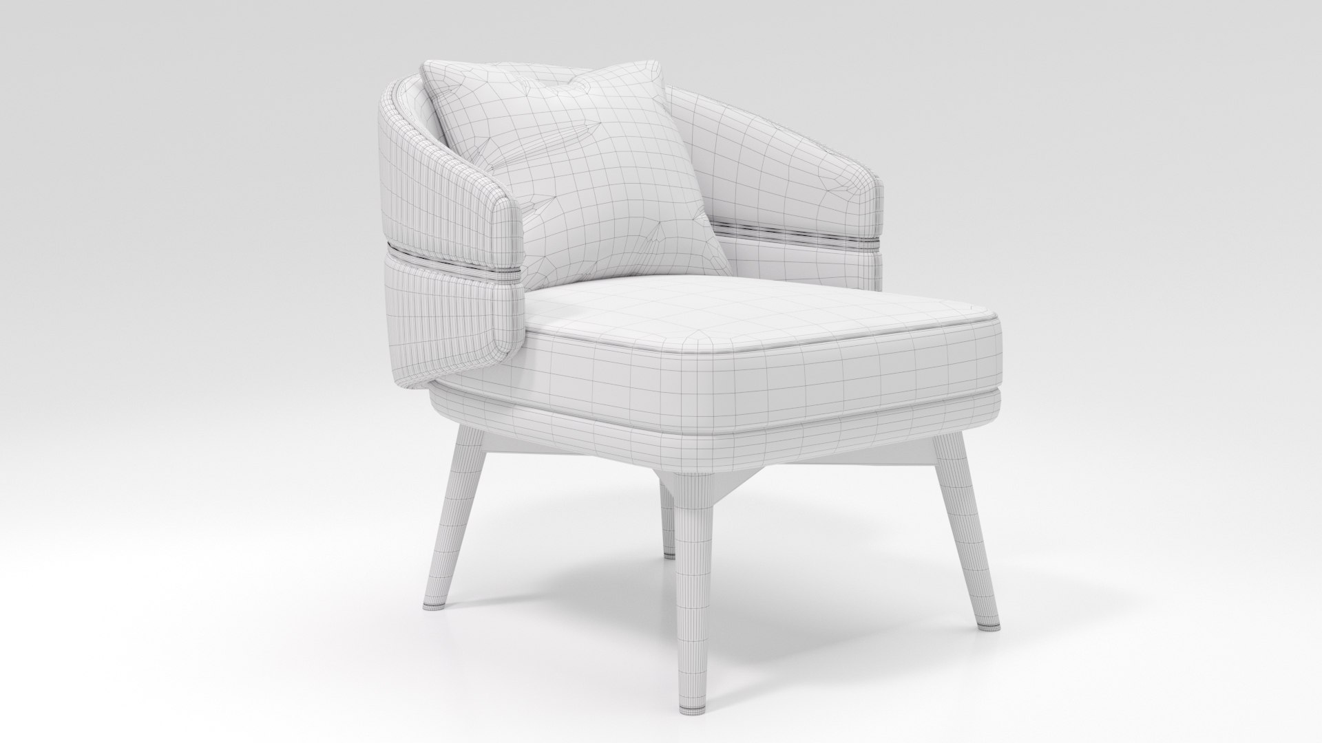 3D BILLY ARMCHAIR - TurboSquid 2136104