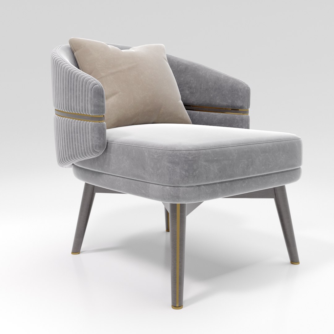 3D BILLY ARMCHAIR - TurboSquid 2136104