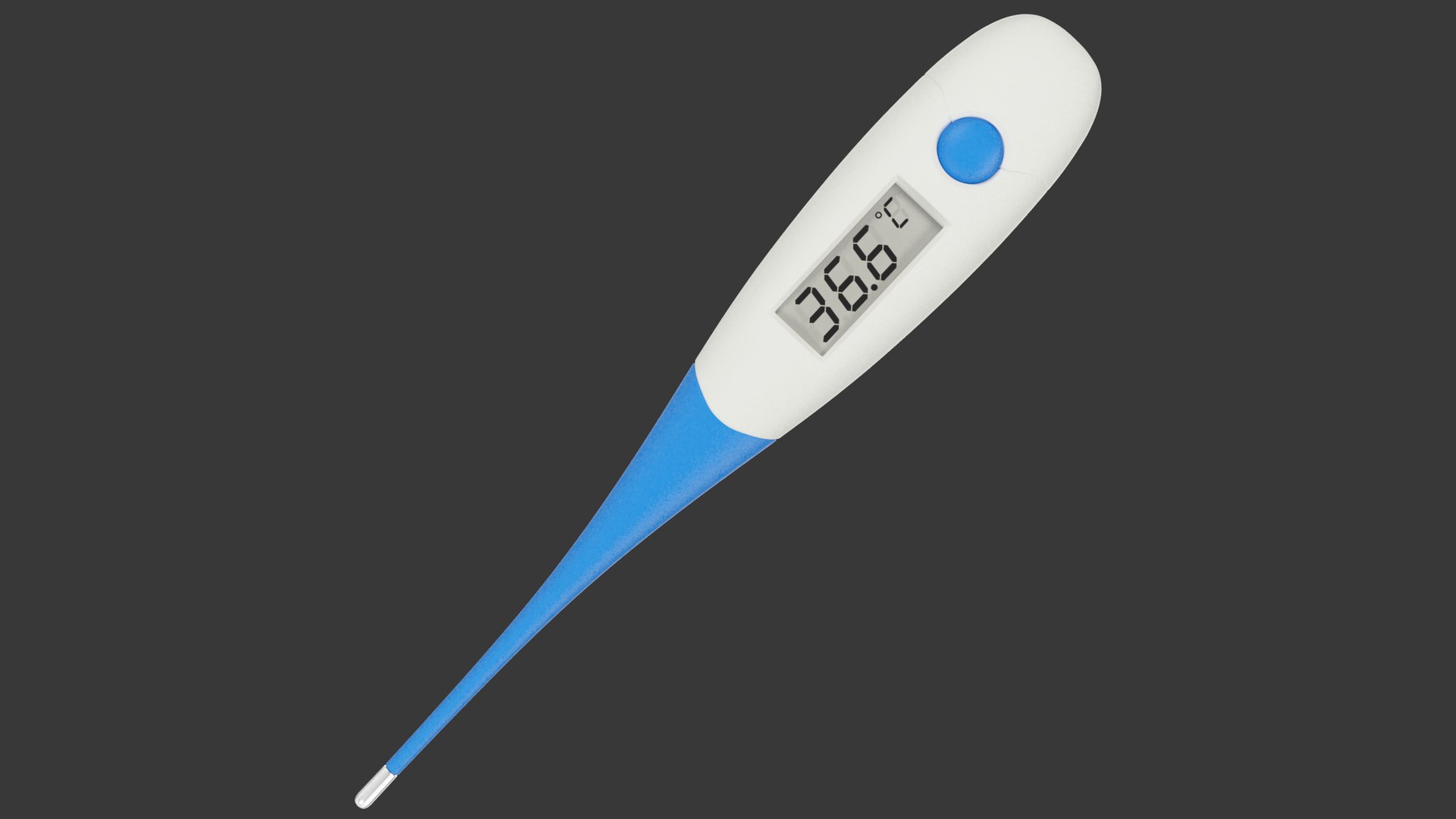 3D Digital Thermometer Model - TurboSquid 1546461