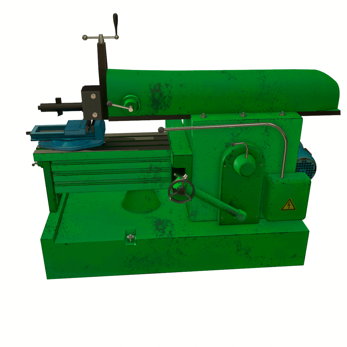 3D model Metal Planer Machine - TurboSquid 1830001