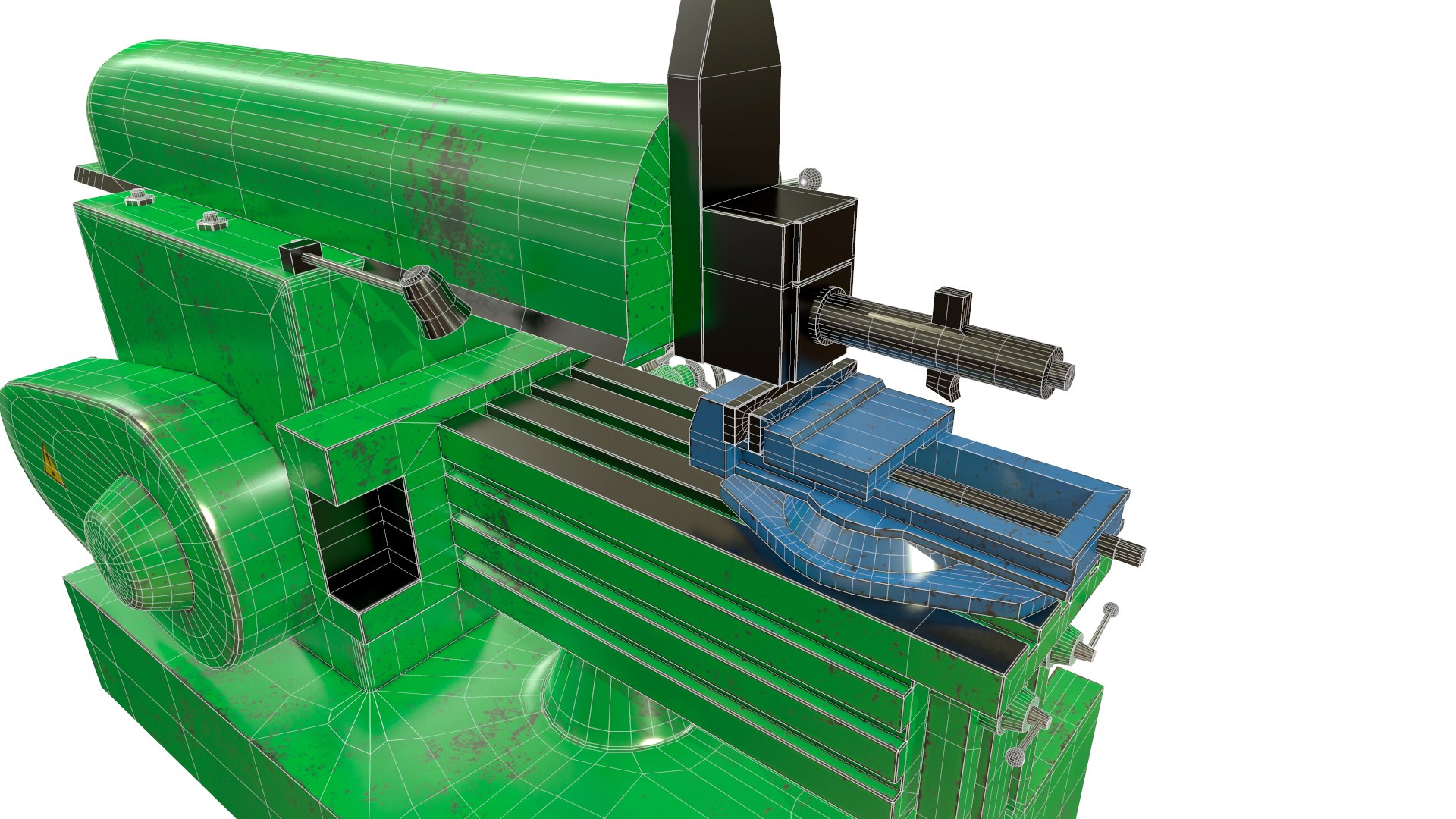 3D Model Metal Planer Machine - TurboSquid 1830001