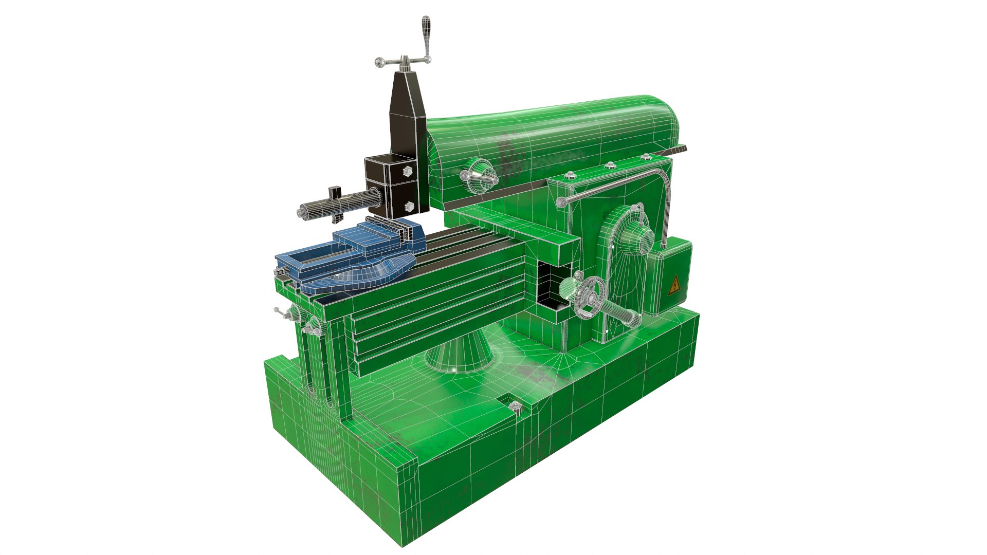 3D Model Metal Planer Machine - TurboSquid 1830001