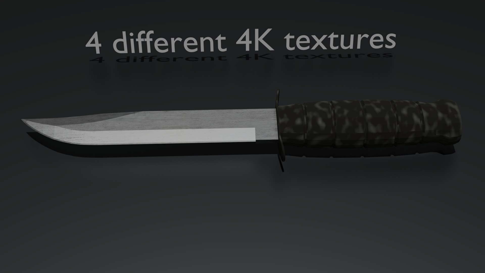 Free Ka-bar Combat Knife 3D Model - TurboSquid 1543276