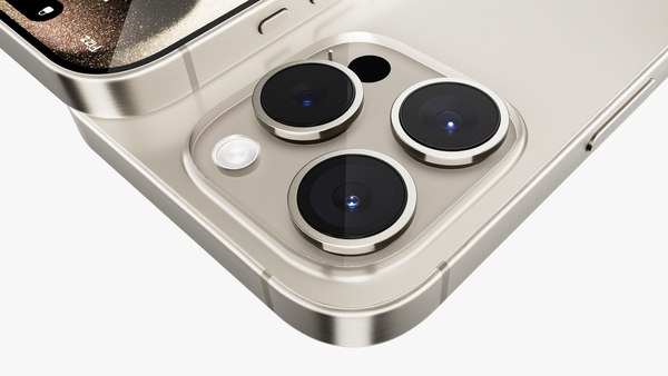 modelo 3d iPhone 15 Pro - Pro Max Titanio natural - TurboSquid 2133408