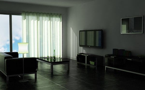 living room 3d model