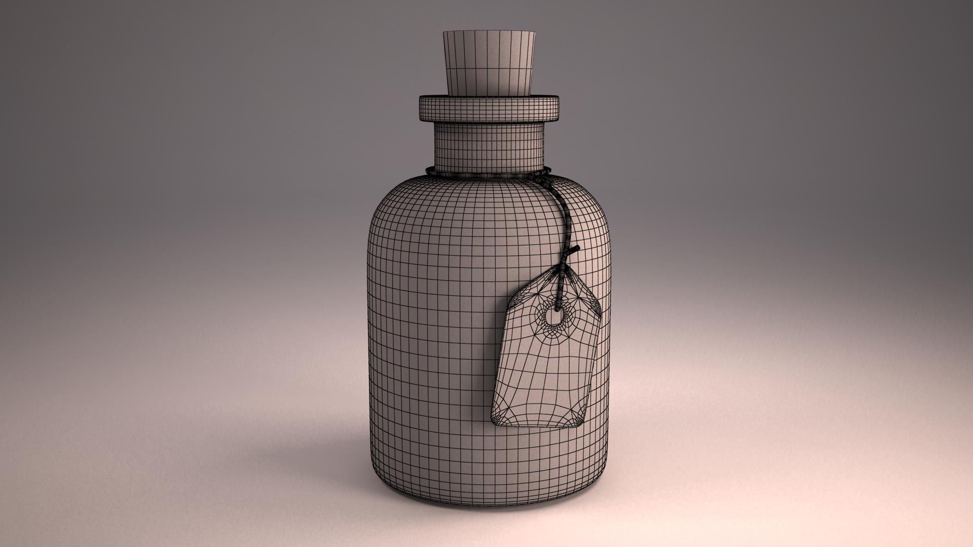 Small Bottle 3D - TurboSquid 2254851