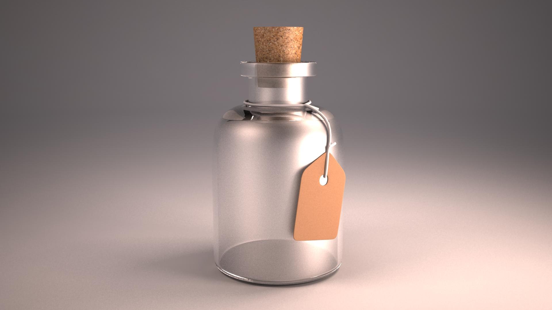 Small Bottle 3D - TurboSquid 2254851