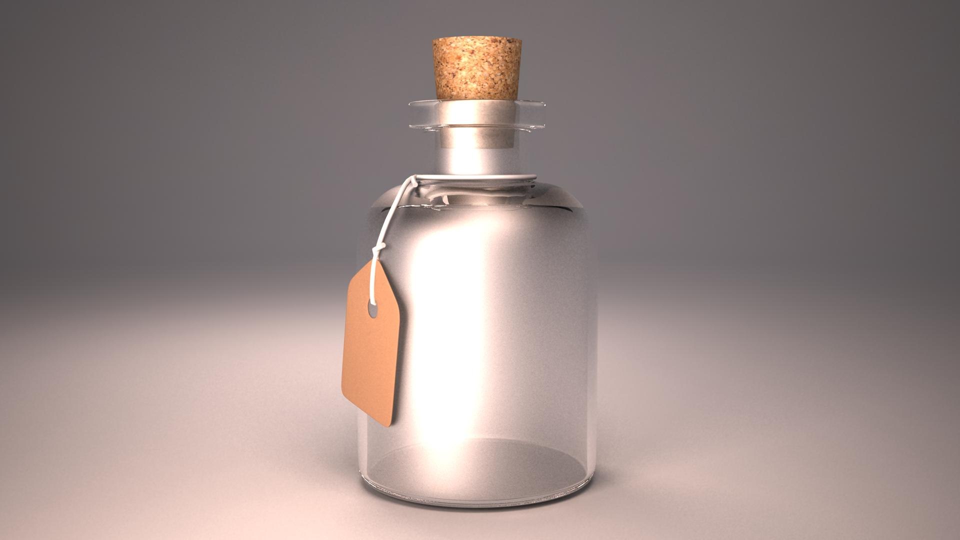 Small Bottle 3D - TurboSquid 2254851
