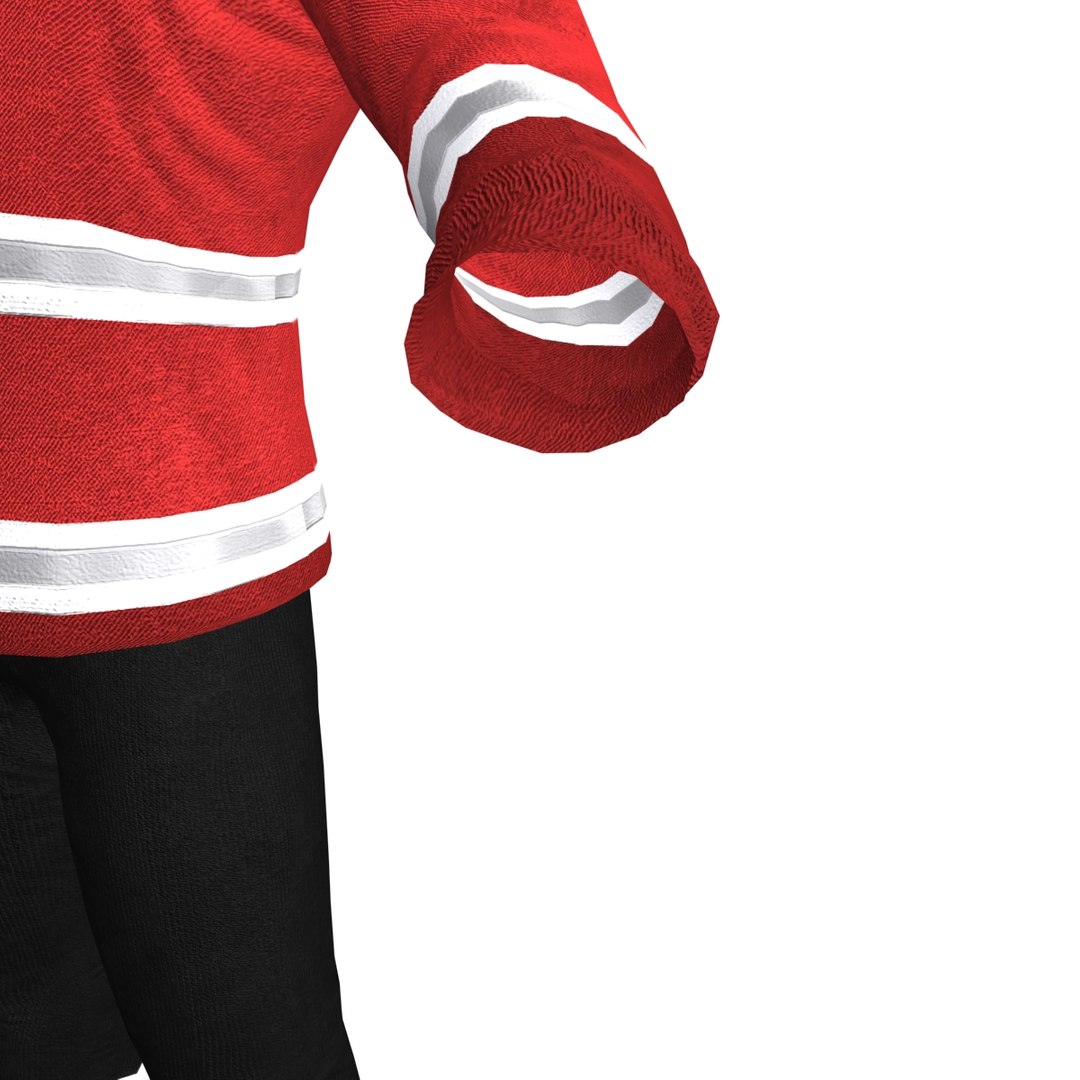 3d Paramedic Uniform Model