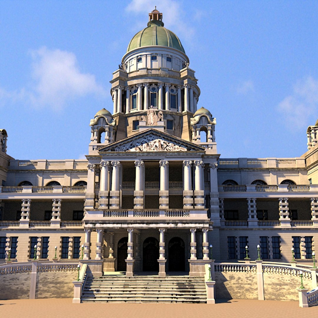 Durban City Hall 3d Model