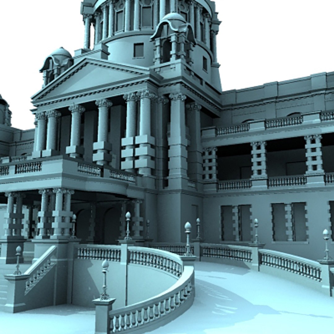 Durban City Hall 3d Model