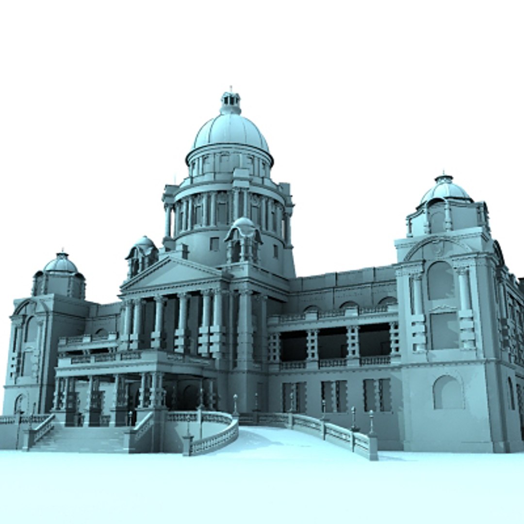 Durban City Hall 3d Model
