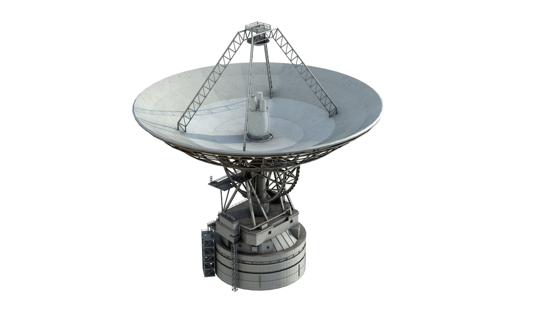 3d Deep Space Network Antenna Turbosquid 2089935
