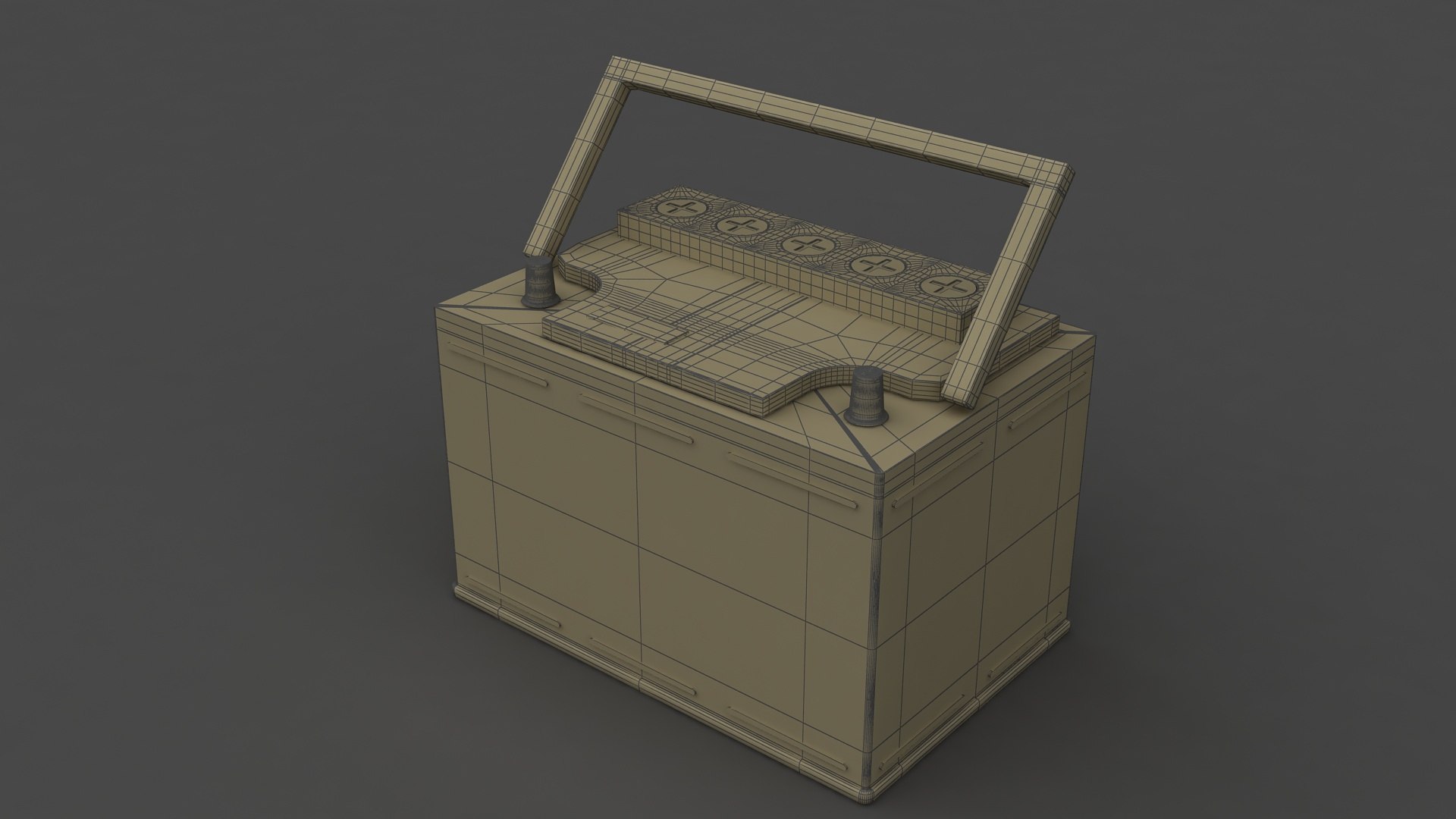 Car Battery 3D - TurboSquid 2010436