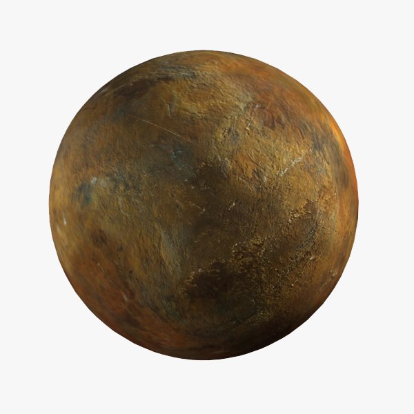 alien planet 01 3d model