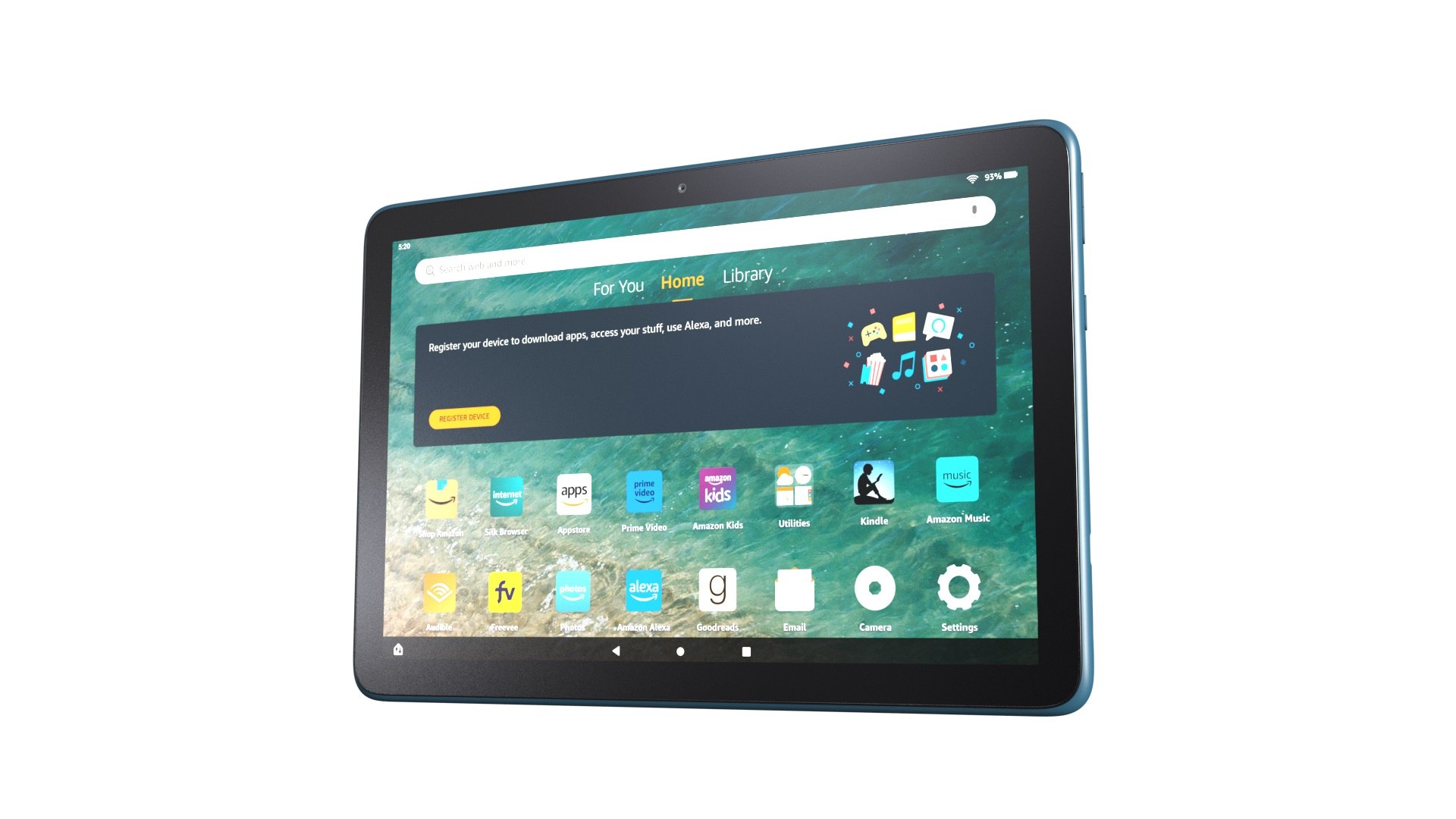 3D Amazon Fire HD 10 Tablet 2021 Release - TurboSquid 2074838