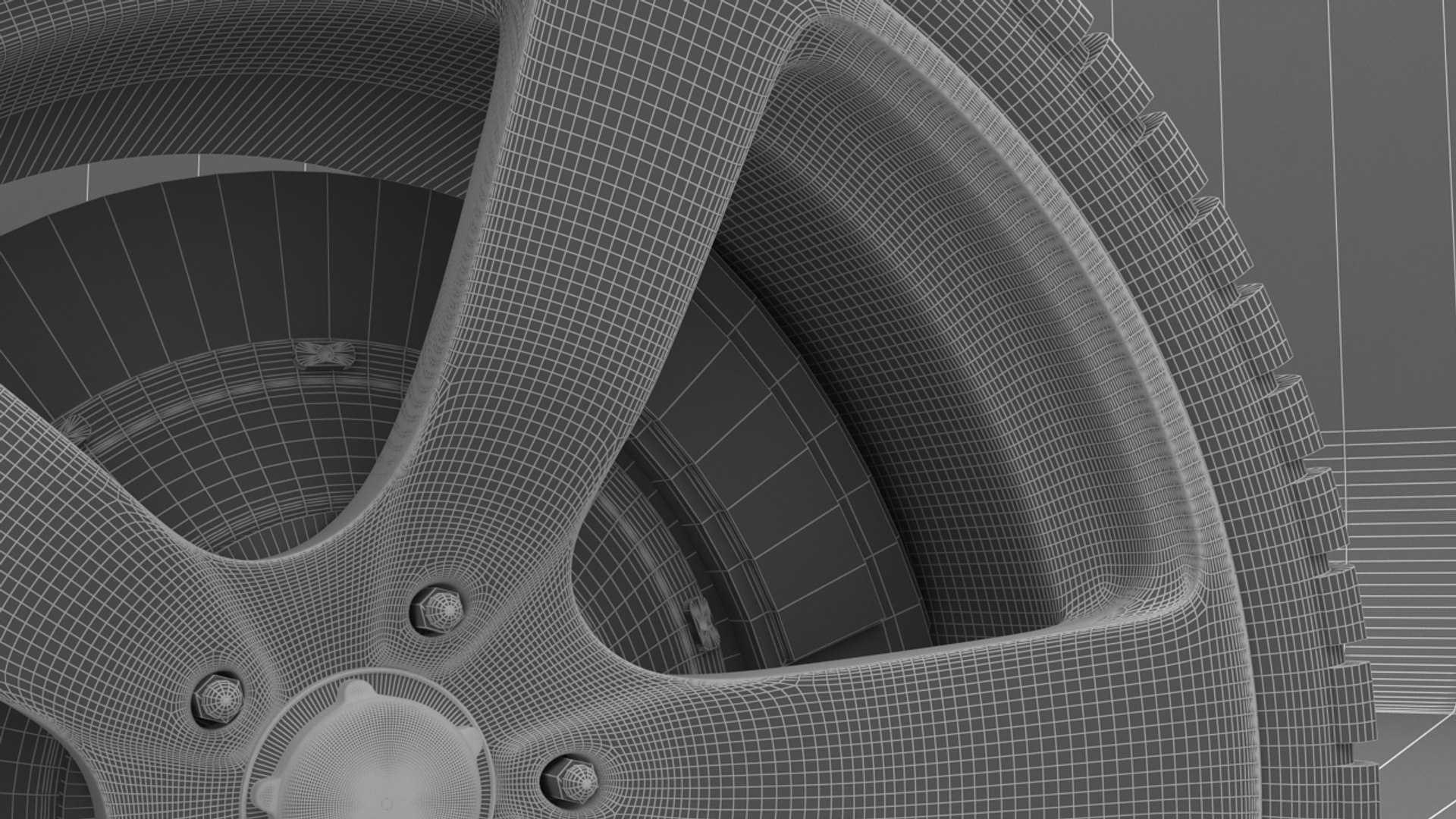 3d Car Wheel