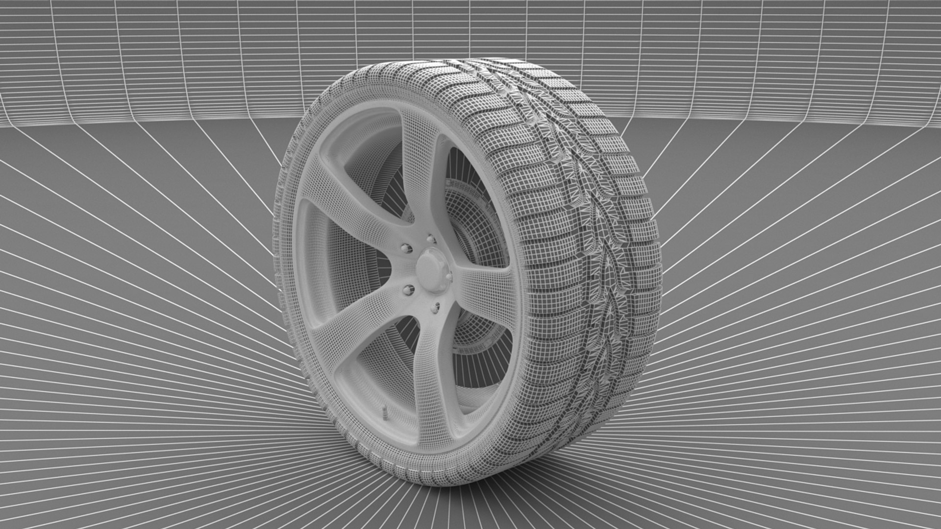3d Car Wheel