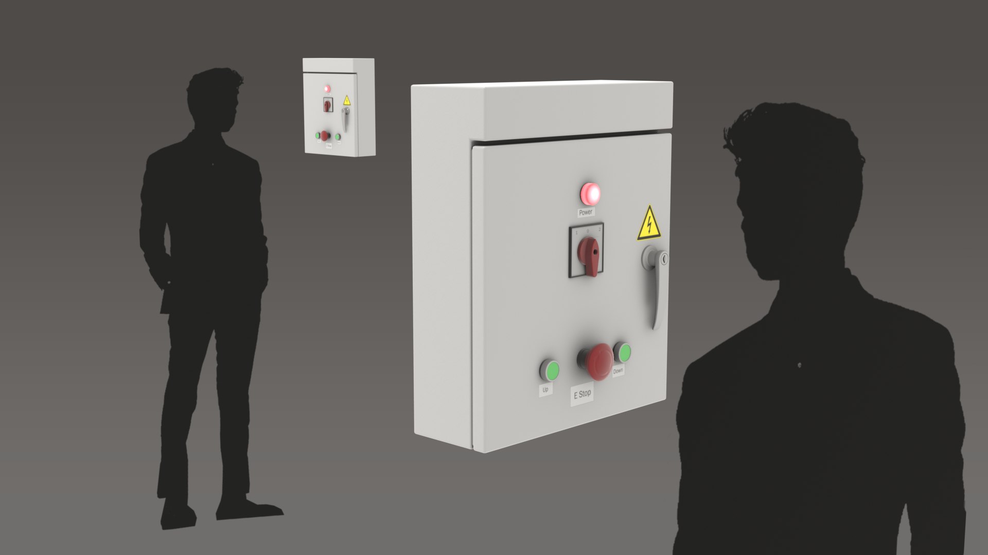 3D Model Electrical Control Box - TurboSquid 1715577