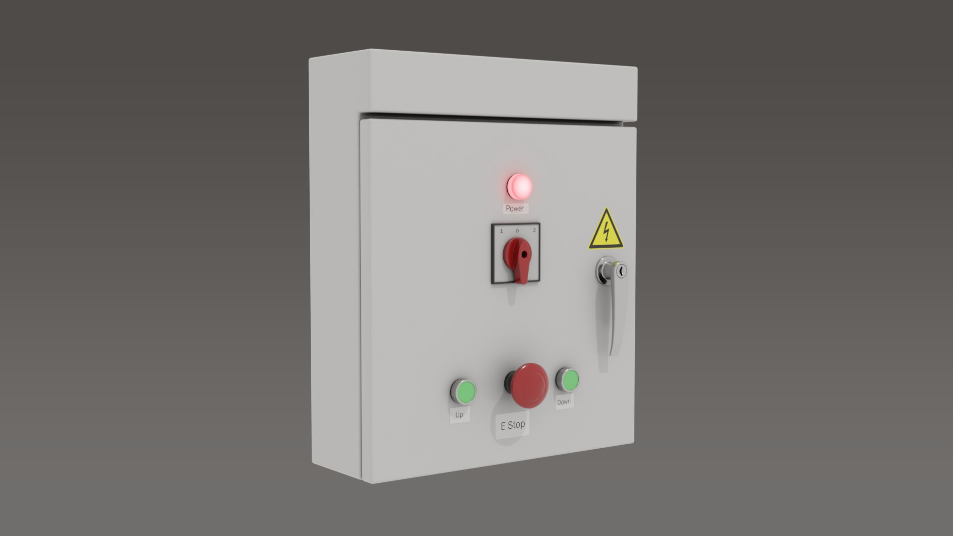 3D Model Electrical Control Box - TurboSquid 1715577