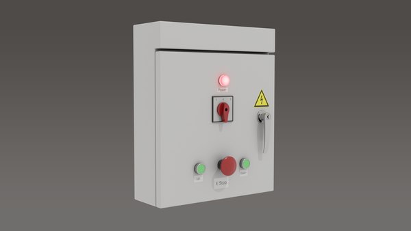 3D model Electrical Control Box - TurboSquid 1715577