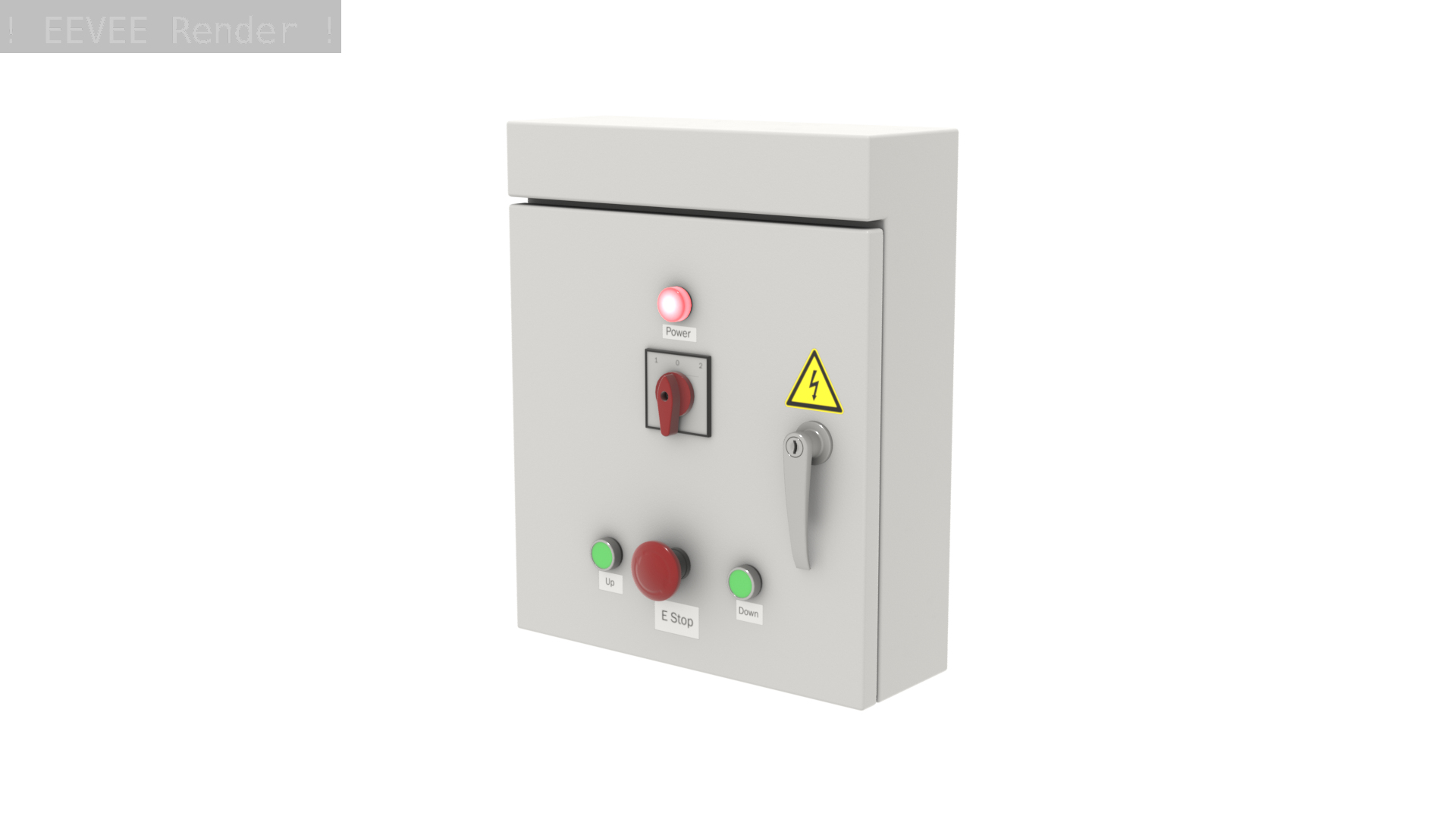 3D Model Electrical Control Box - TurboSquid 1715577