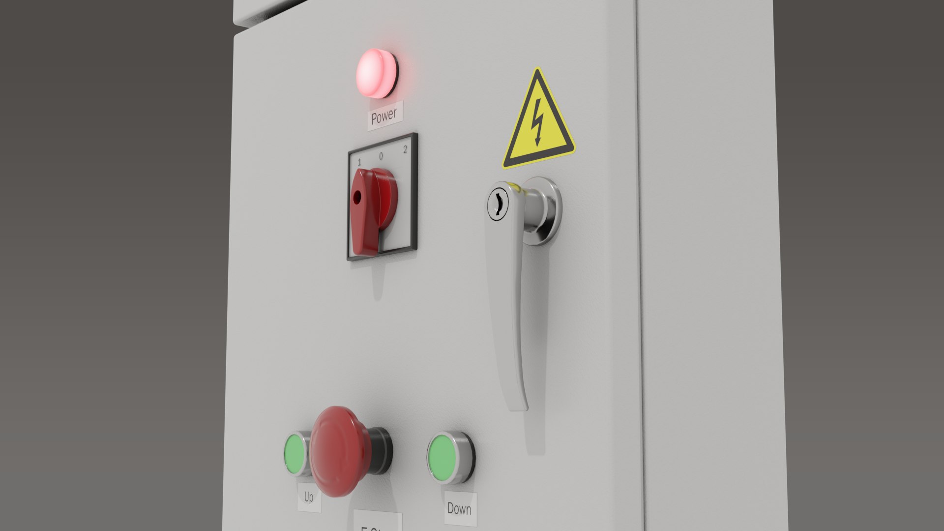 3D Model Electrical Control Box - TurboSquid 1715577