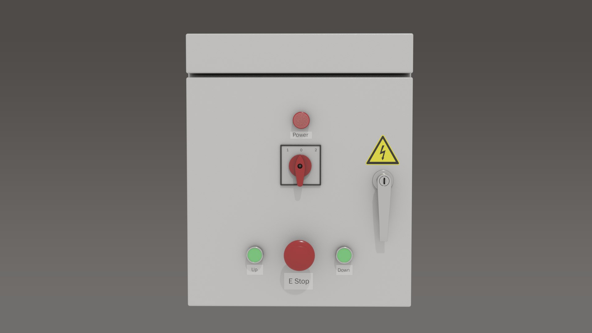 3D Model Electrical Control Box - TurboSquid 1715577