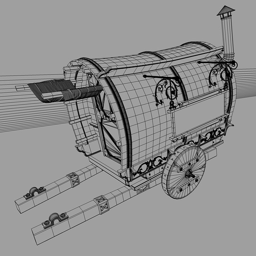 Obj Victorian Cart