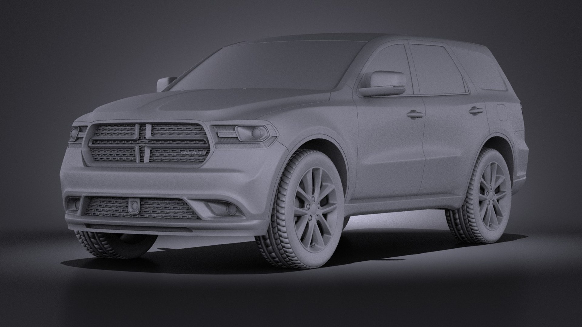 Dodge Durango 3d C4d