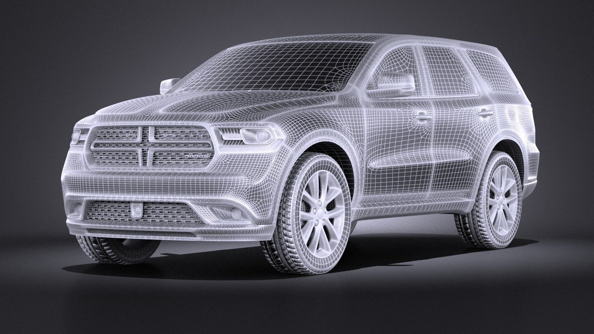 Dodge Durango 3d C4d